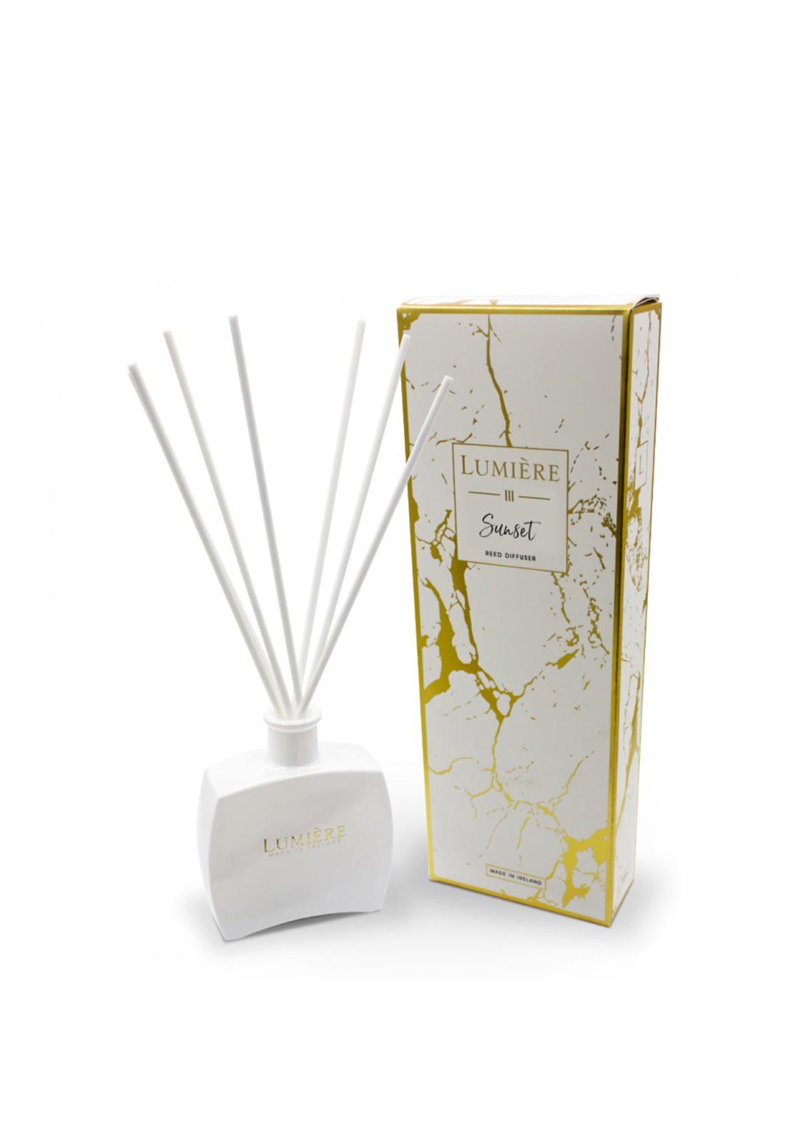 Lumière by Celtic Candles Luxury Reed Diffuser, Sunset - McElhinneys