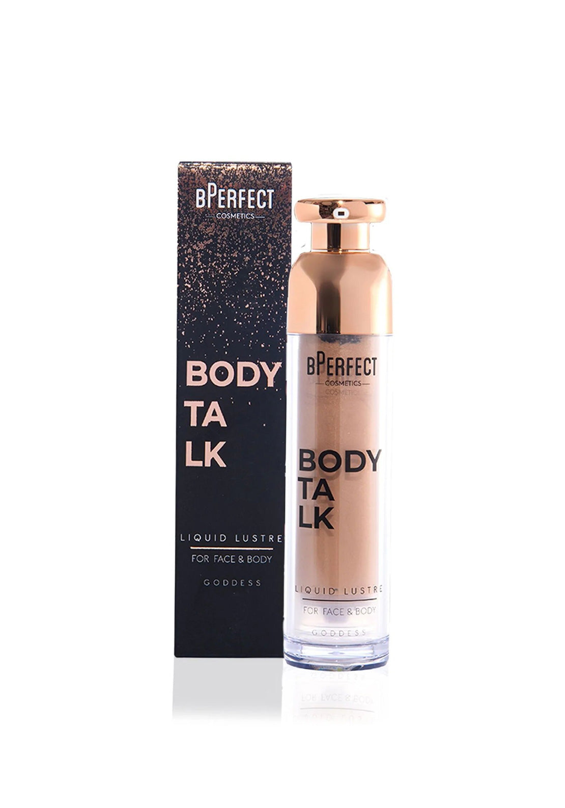 BPerfect Body Talk Liquid Lustre For Face & Body, Goddess - McElhinneys