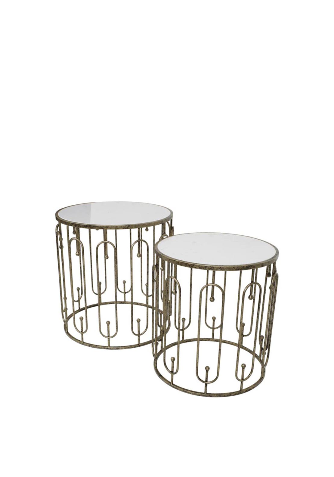 Mindy Brownes Estela Side Table (Marble Set of 2) - McElhinneys