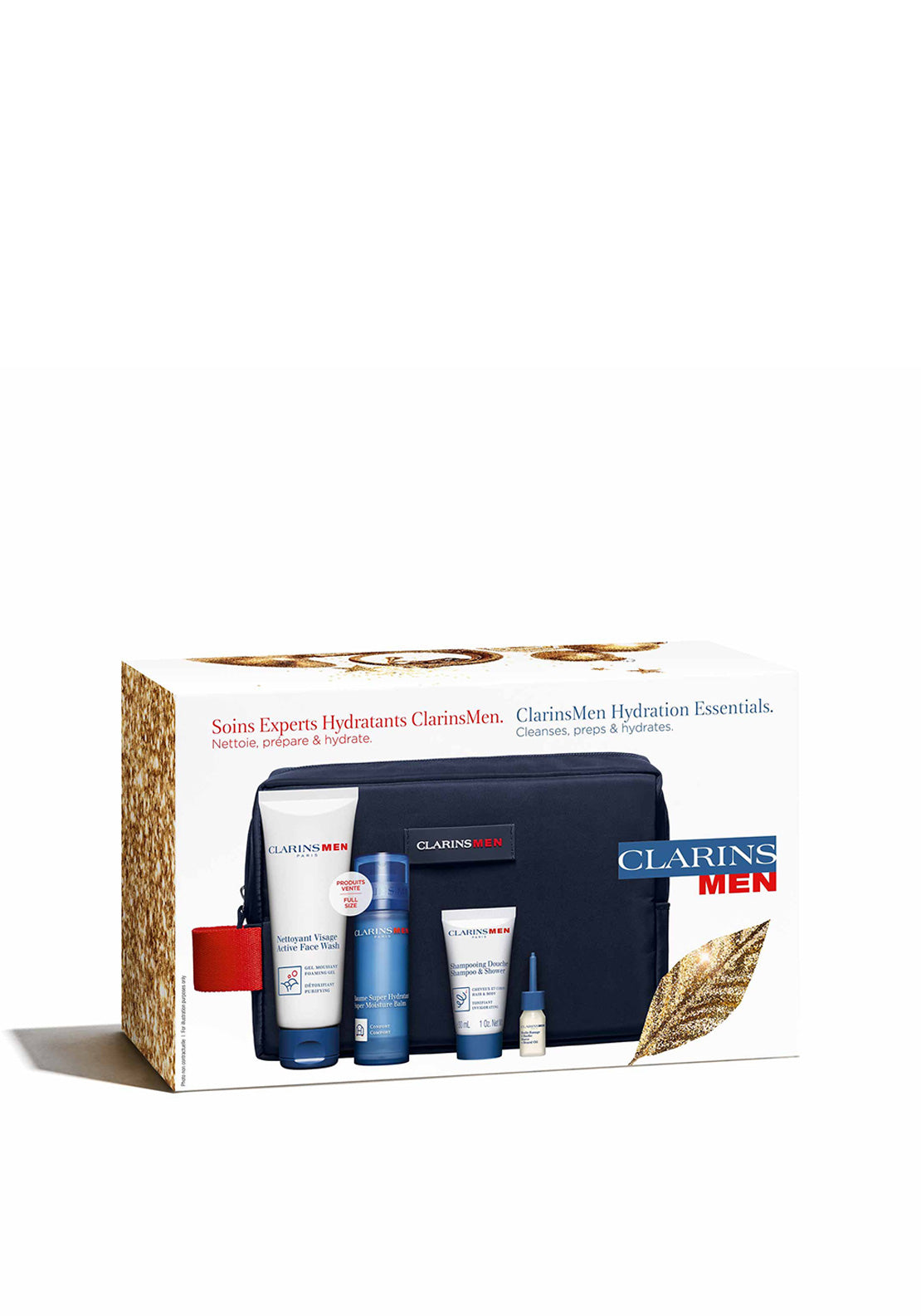 Clarins Mens Hydrations Essentials Gift Set - McElhinneys