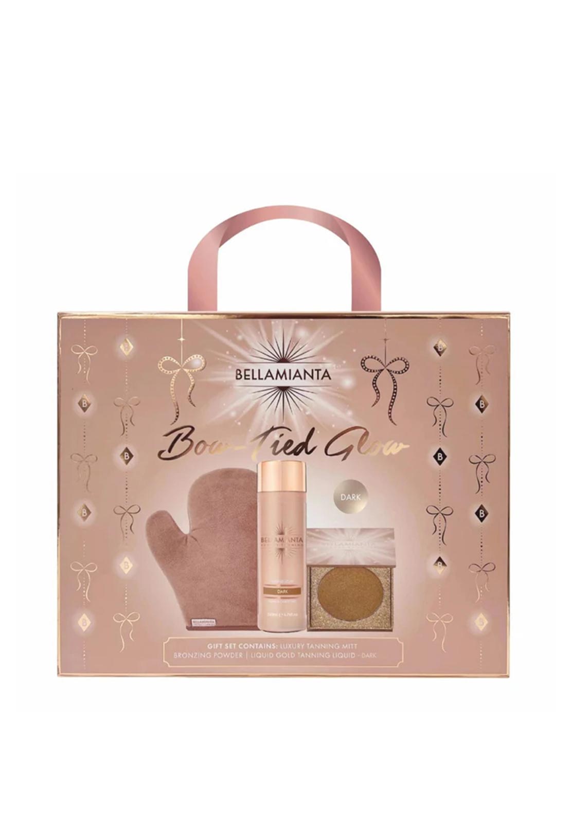Bellamianta Bow-Tied Glow Self-Tanning Gift Set, Medium Mousse ...