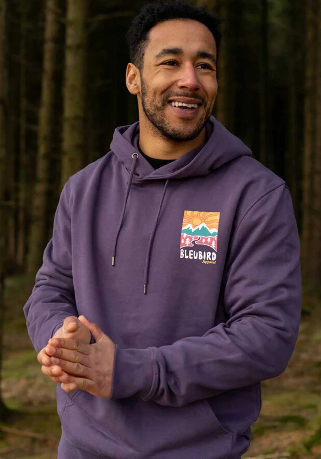 Bleubird Road Out Hoodie, Plum - McElhinneys