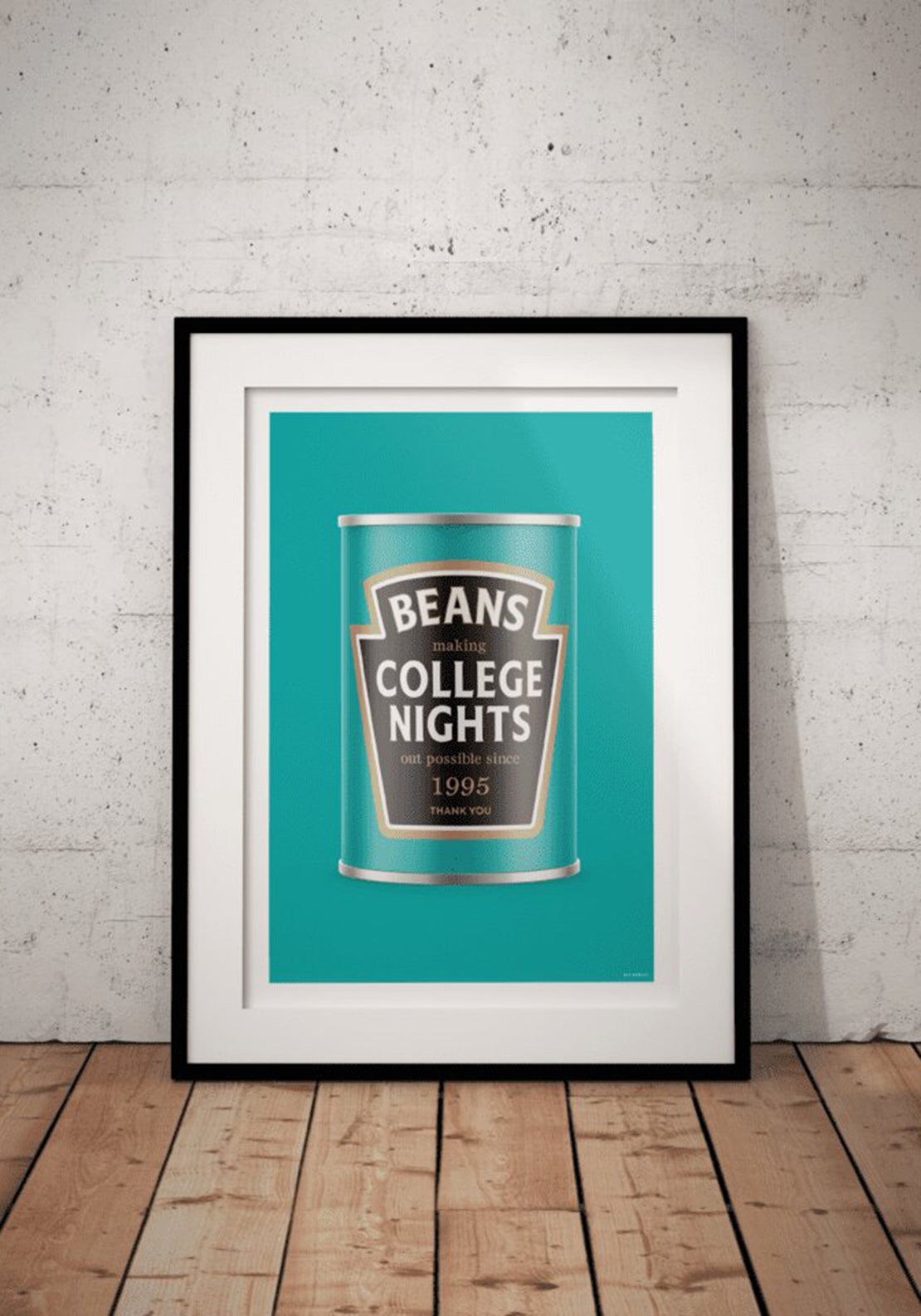 Ray Hurley ‘Beans’ A4 Framed Art - McElhinneys