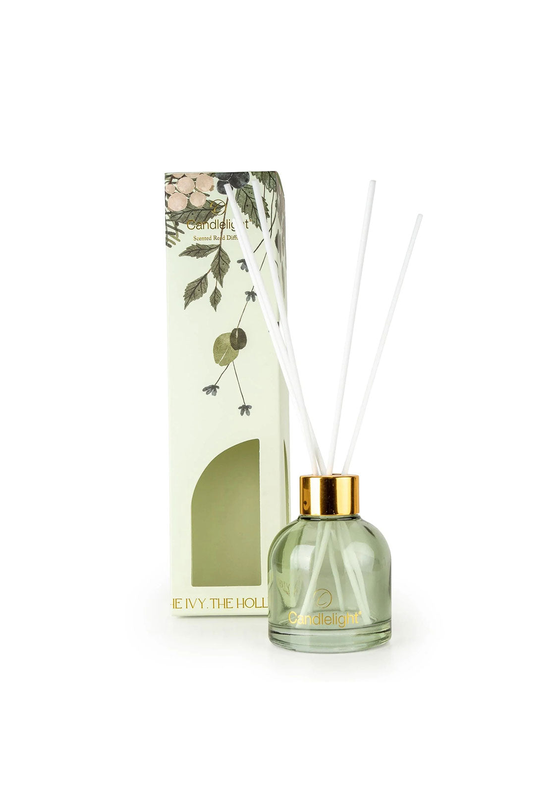 Candlelight Holly & Ivy Scented Reed Diffuser, 100ml - McElhinneys
