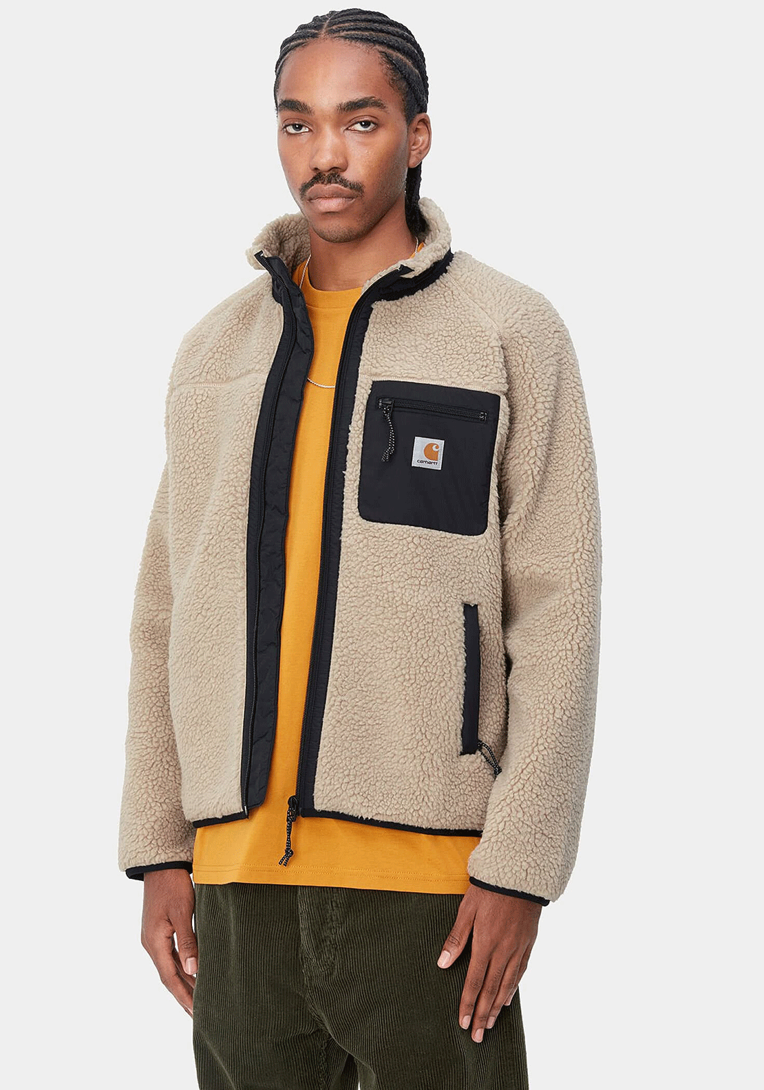 Carhartt WIP Prentis Fleeced Jacket, Wall - McElhinneys