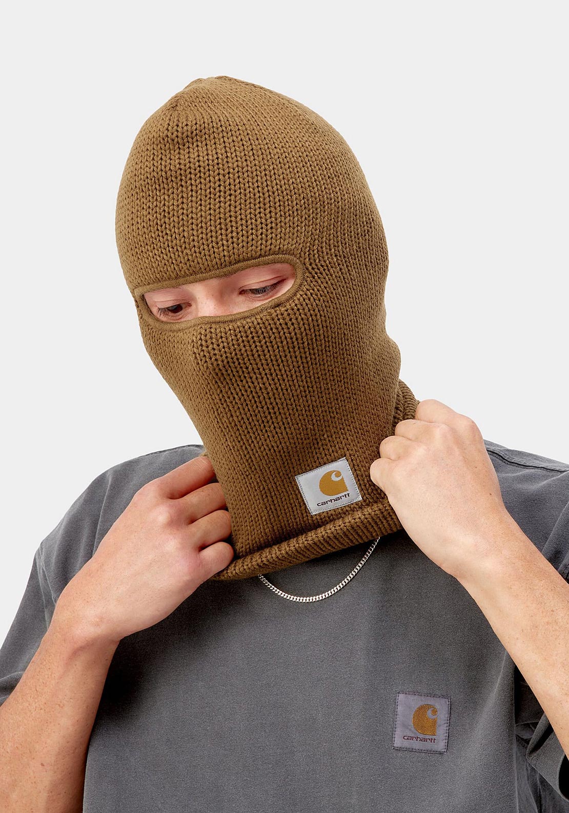 Carhartt WIP Storm Mask, Hamilton Brown - McElhinneys