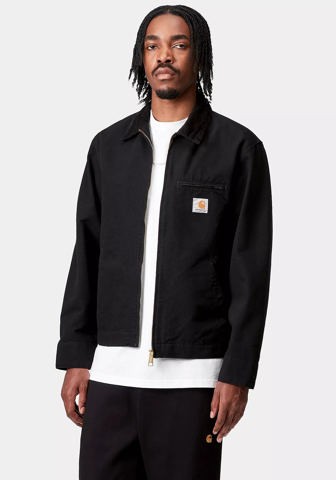 Carhartt WIP Detroit Summer Jacket, Black - McElhinneys