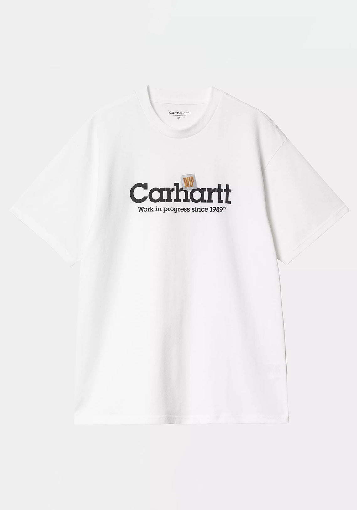 Carhartt WIP Label Script T-Shirt, White - McElhinneys