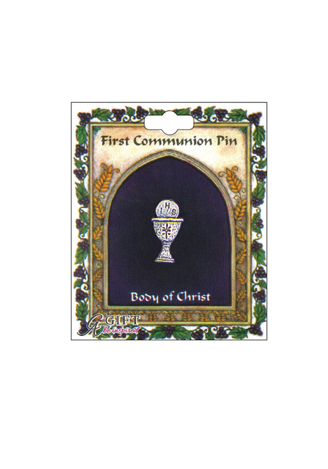 CBC First Communion Chalice Pin, Silver - McElhinneys