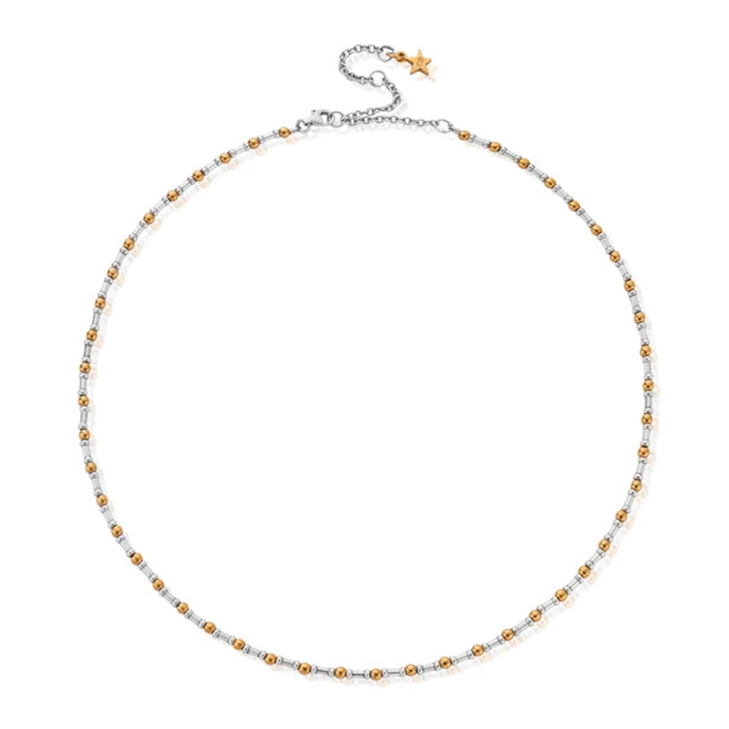ChloBo Rhythm of Water Necklace, Silver & Gold - McElhinneys