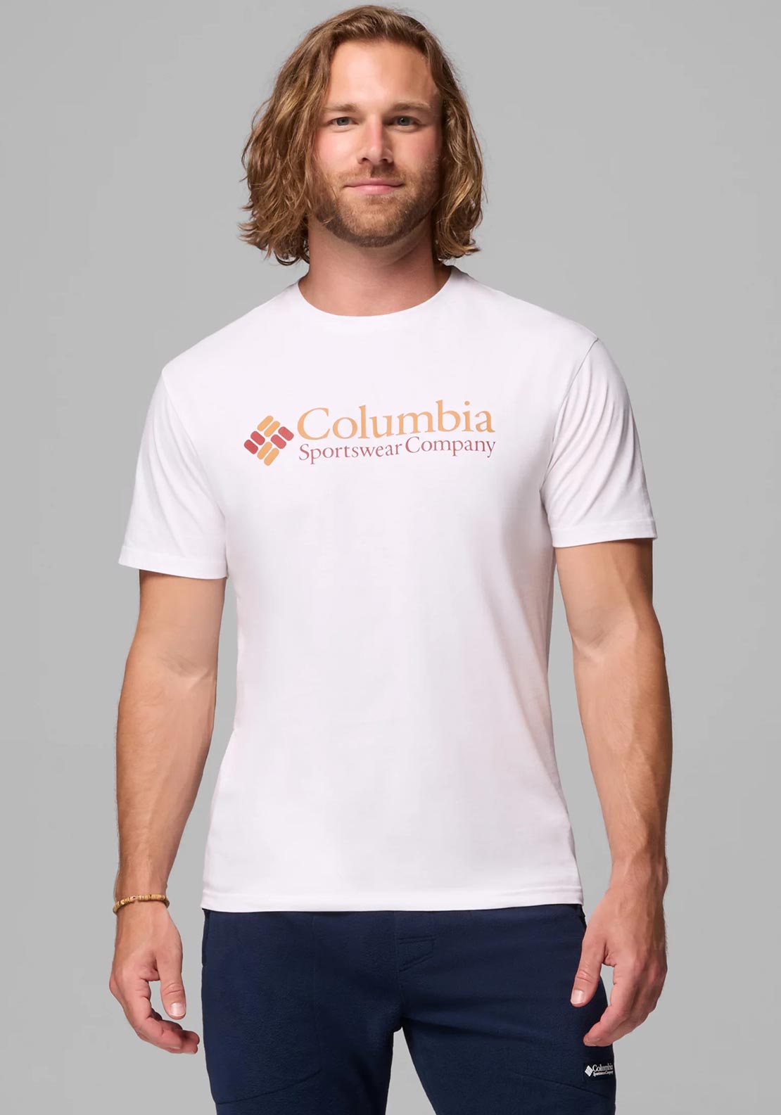 Columbia Men’s CSC Basic Logo™ T-Shirt, White - McElhinneys