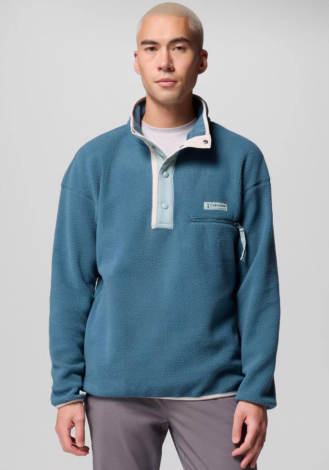 Columbia Helvetia™ II Half Snap Fleece, Teal - McElhinneys