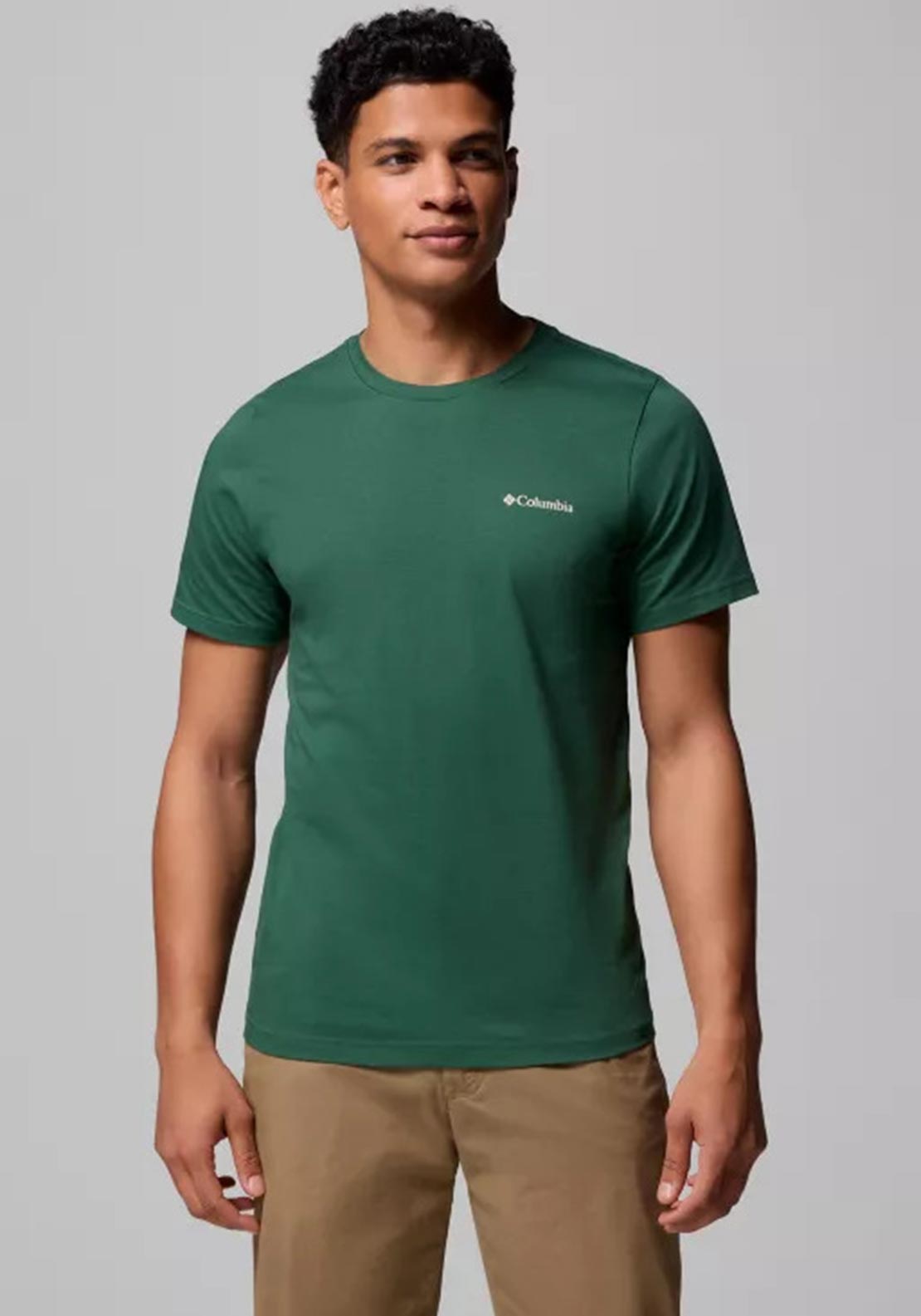 Columbia Men’s Rapid Ridge II Back Graphic T-Shirt, Green - McElhinneys