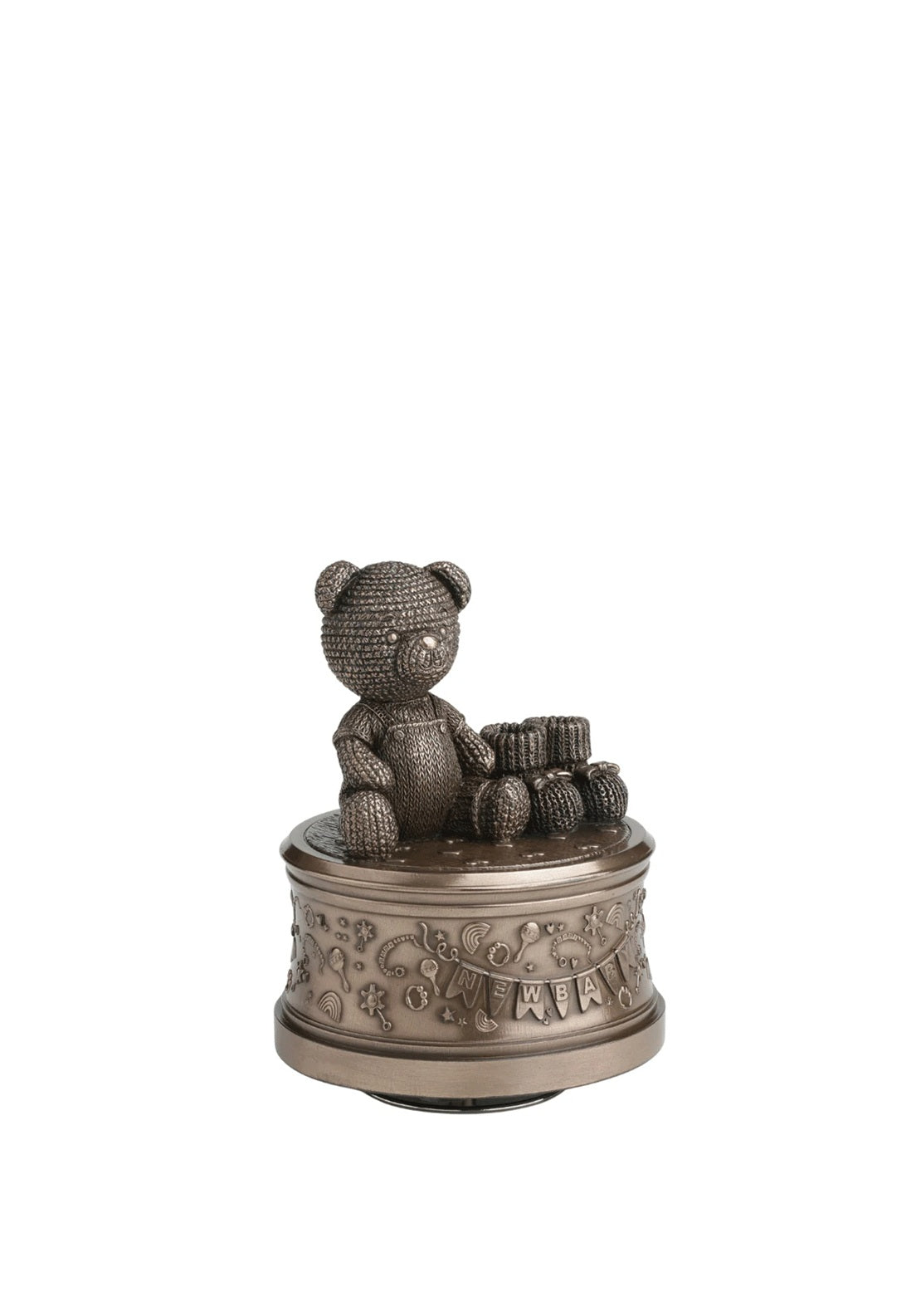 Genesis New Baby Teddy Bear Music Box - McElhinneys