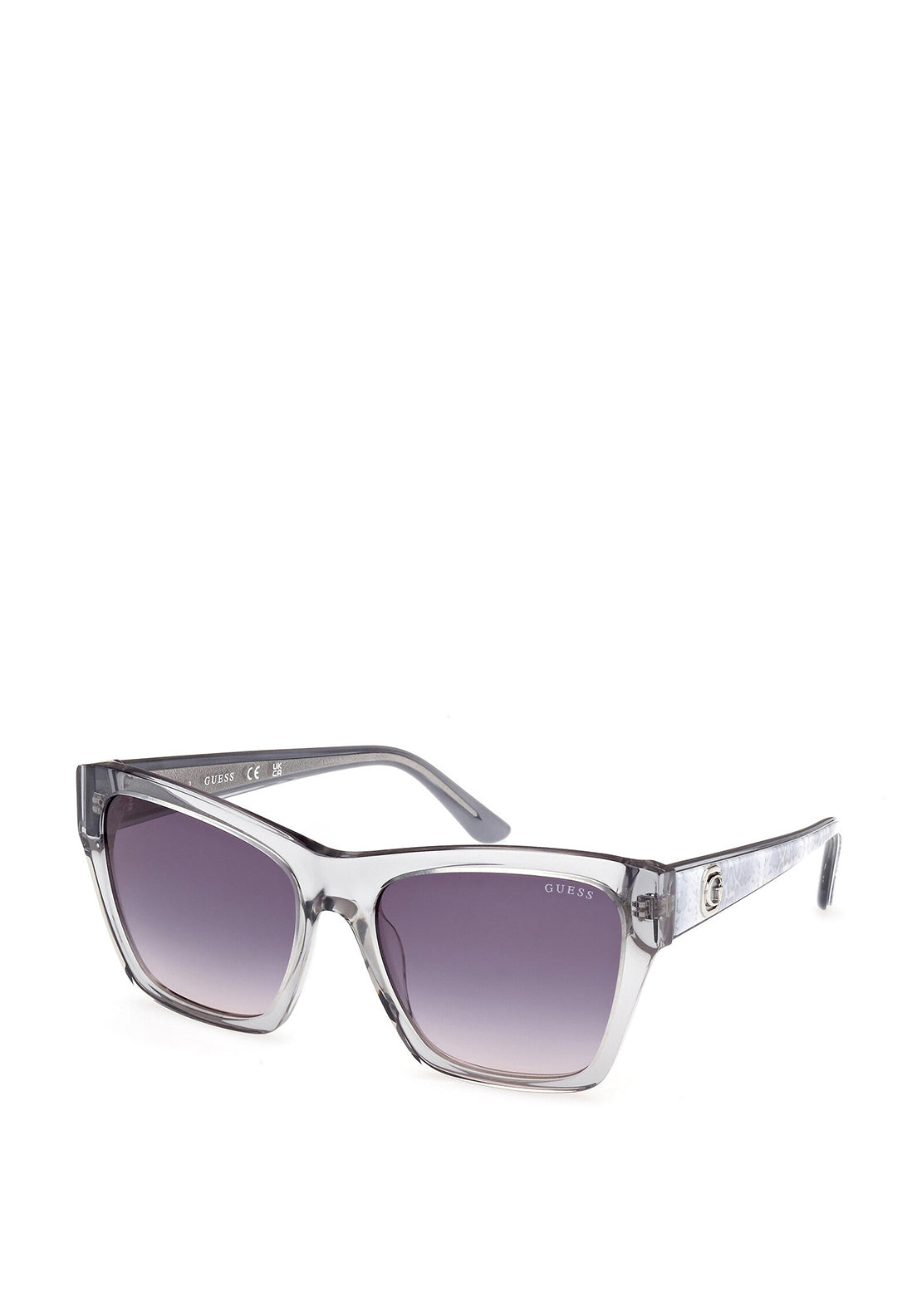 Guess GU00113 Sunglasses, Grey - McElhinneys