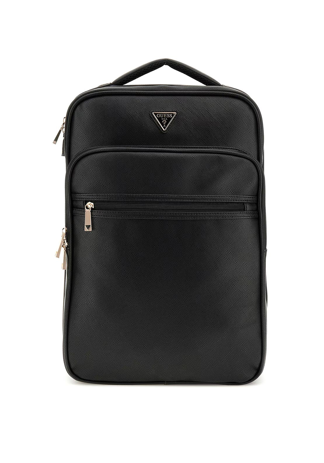 Guess Norom Saffiano Large Cabin Backpack, Black - McElhinneys