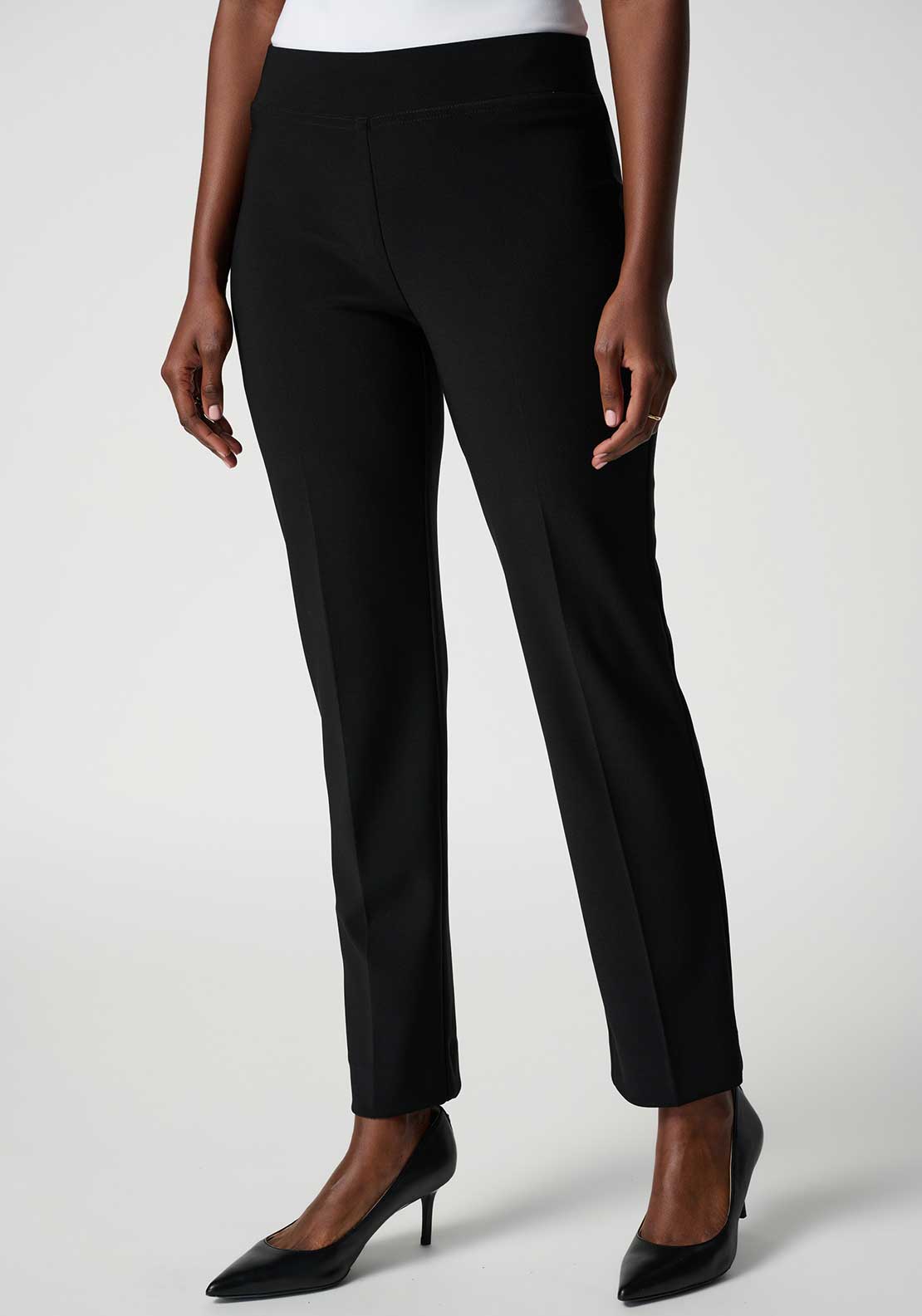 Joseph Ribkoff Straight Leg Trousers, Black - McElhinneys