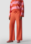 Le Comte Wide Leg Trousers, Orange - McElhinneys