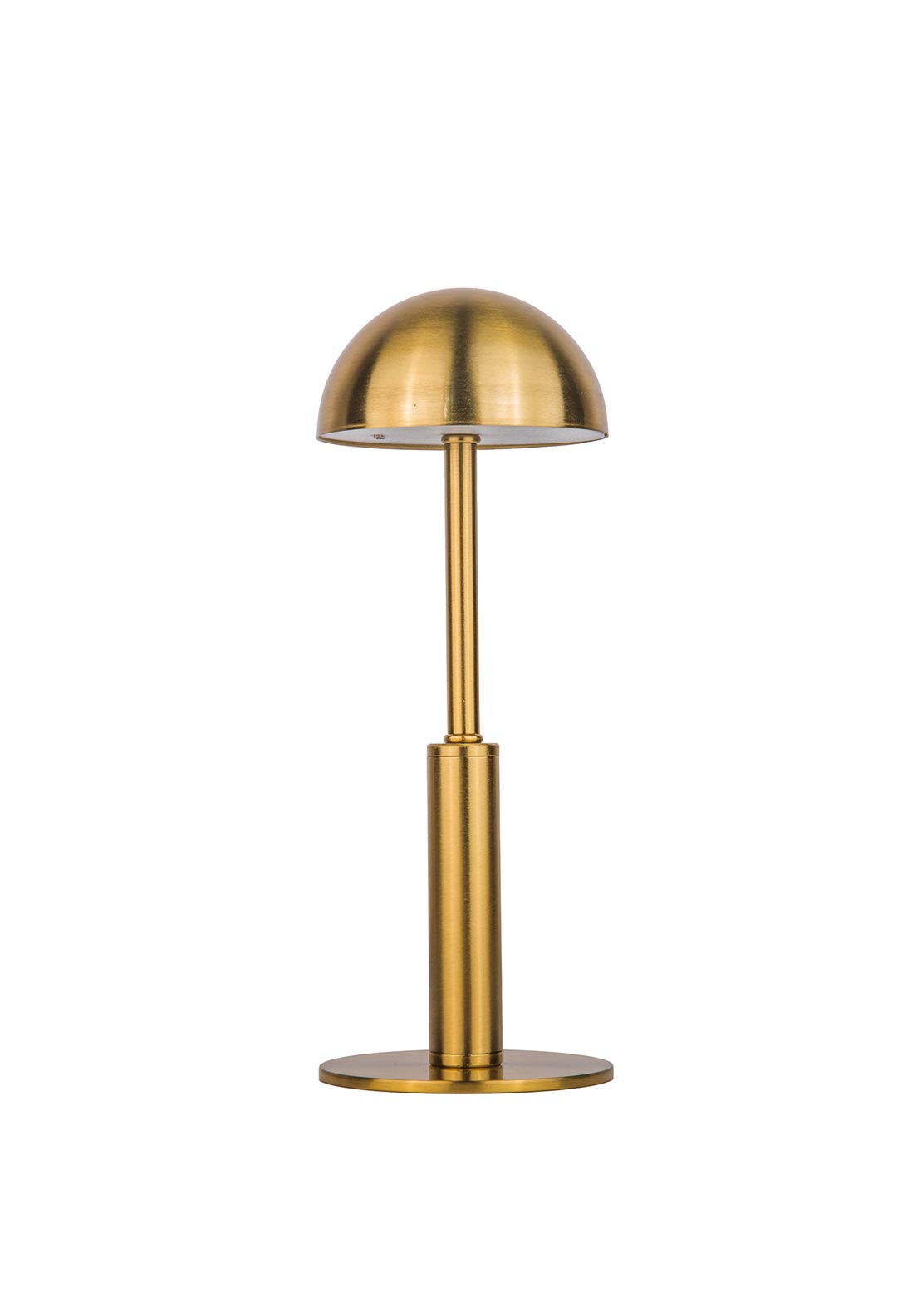 MacQuillan Home LED Round Top Touch Lamp, Gold - McElhinneys