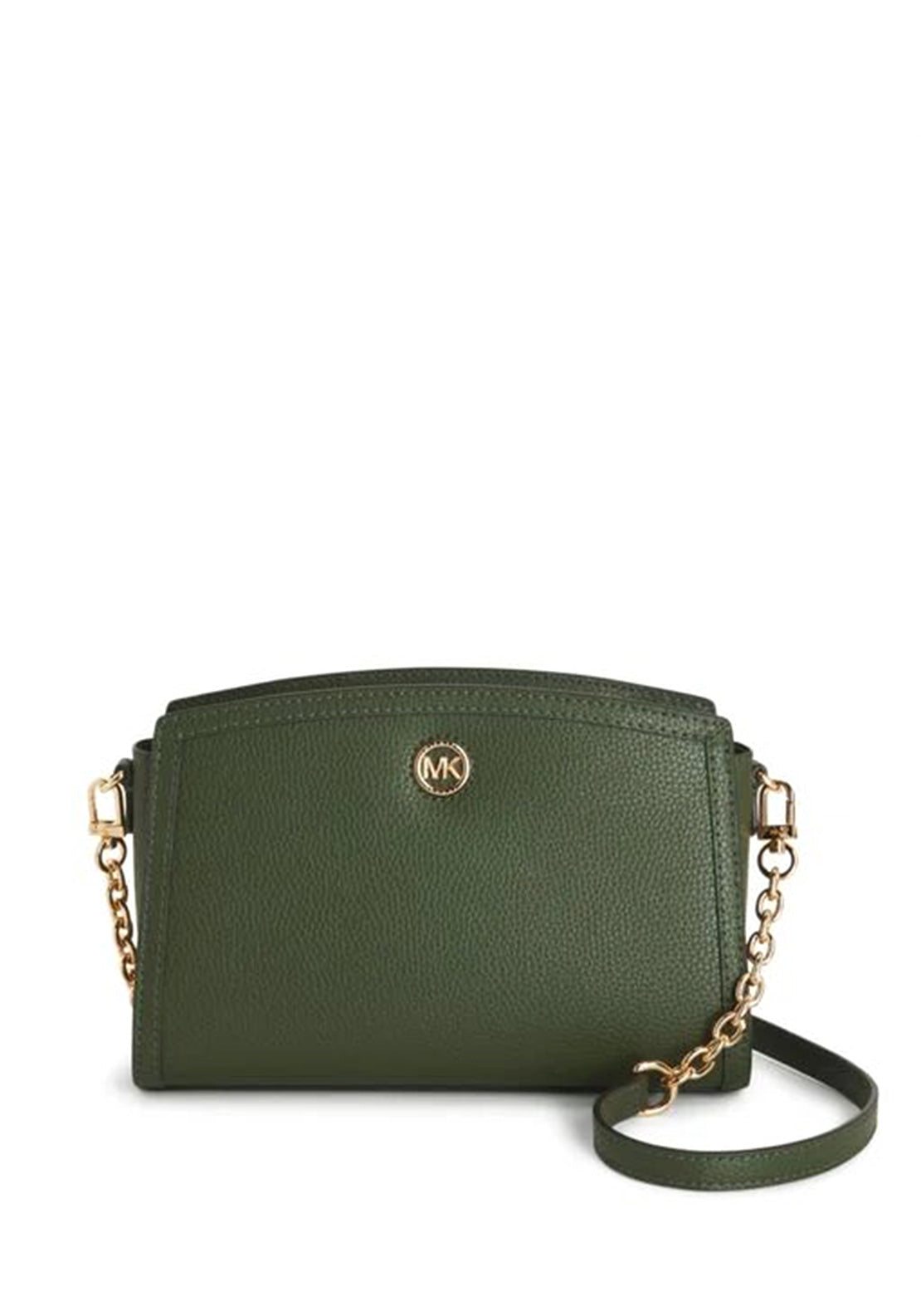 MICHAEL Michael Kors Chantal Small Crossbody Bag, Amazon Green ...