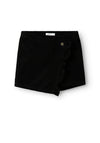 Name It Kid Girl Kelly Cord Skort, Black - McElhinneys