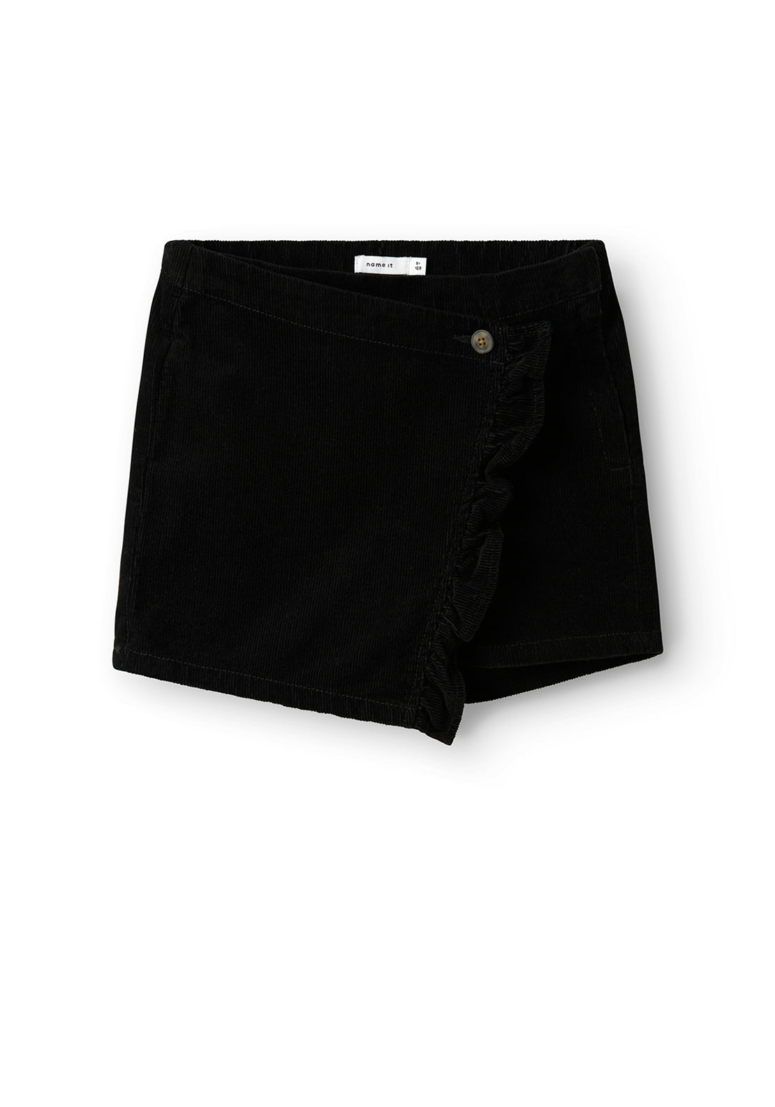Name It Kid Girl Kelly Cord Skort, Black - McElhinneys