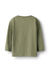 Name It Mini Boy Salan Panda Long Sleeve Top, Green - McElhinneys
