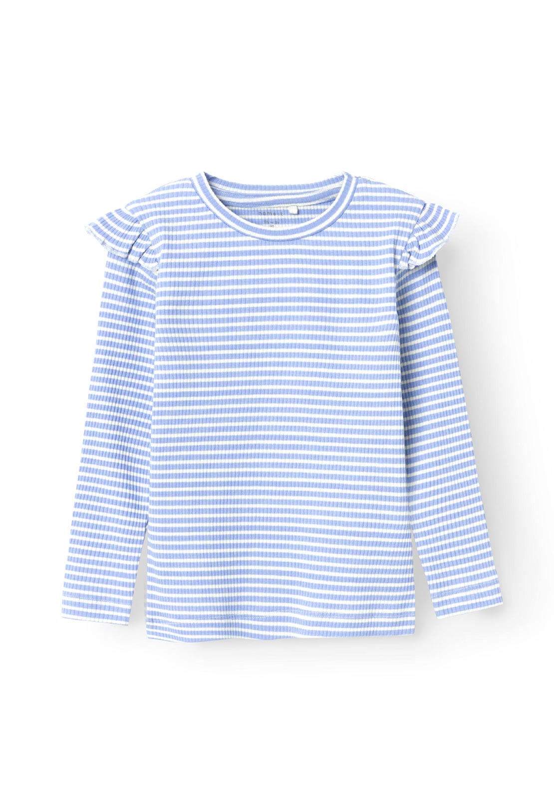 Name It Mini Girl Telilla Long Sleeve Stripe Top, Easter Egg - McElhinneys