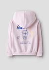Name It Kid Girl Sofia Long Sleeve Hoodie, Pink - McElhinneys