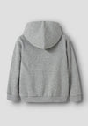 Name It Kid Girl Sofia Long Sleeve Hoodie, Grey - McElhinneys