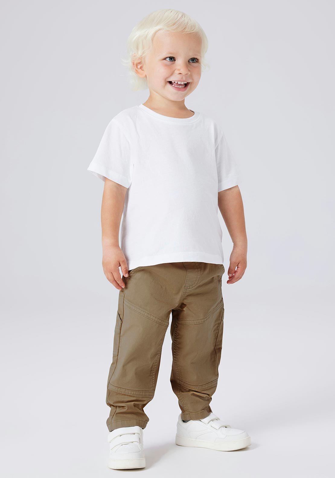 Name It Mini Boy Ben Trouser, Tan - McElhinneys