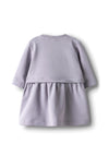 Name It Baby Girl Tacathy Long Sleeve Sweater Dress, Purple - McElhinneys
