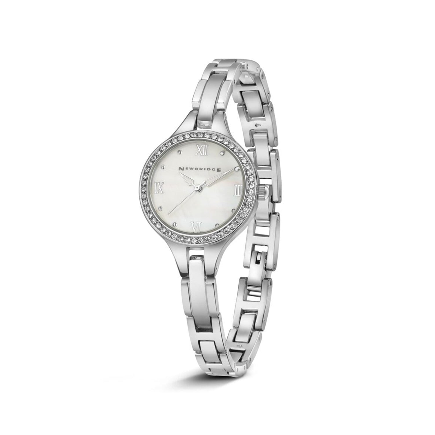 Newbridge Silverware CZ Dial Watch, Silver - McElhinneys