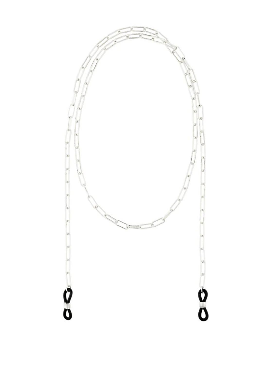 Pilgrim Paola Cable Chain Sunglasses Chain, Silver - McElhinneys