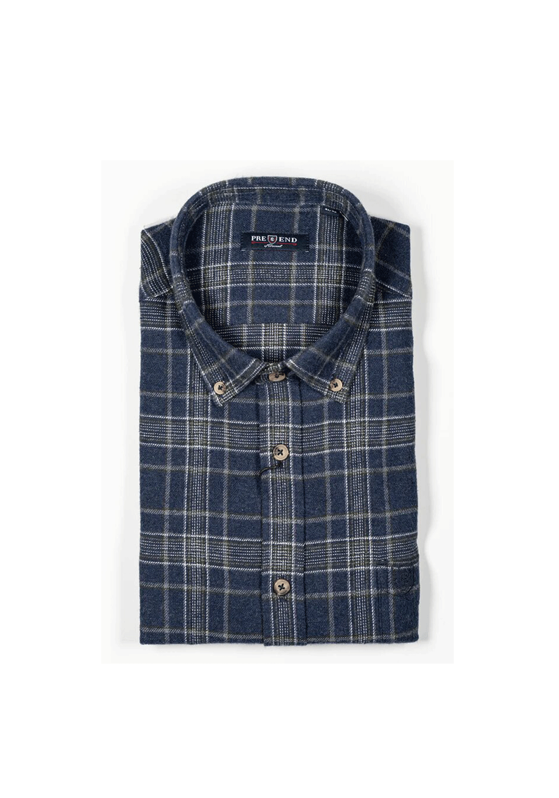 Pre End Farmer Check Shirt, Forest Green - McElhinneys
