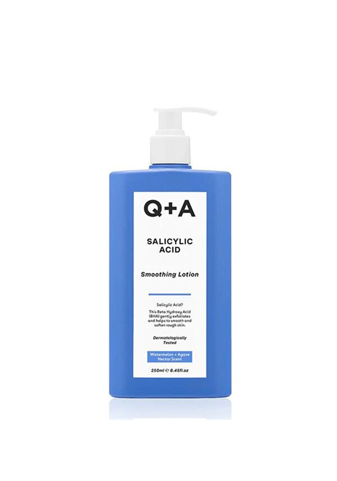 Q+A Salicylic Acid Smoothing Lotion, 250ml - McElhinneys