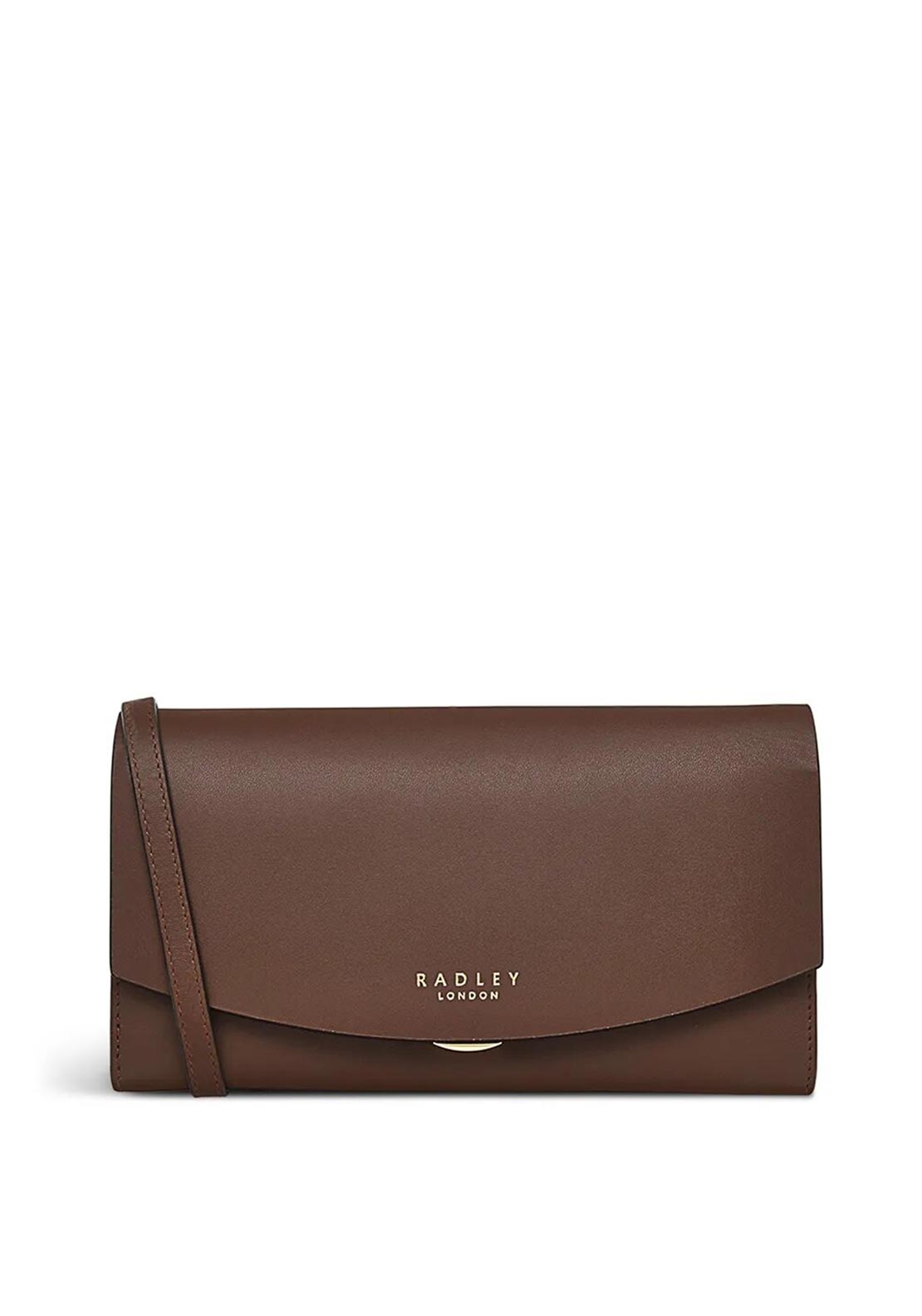 Radley Apsley Road Leather Smartphone Crossbody Bag, Dark Brown ...