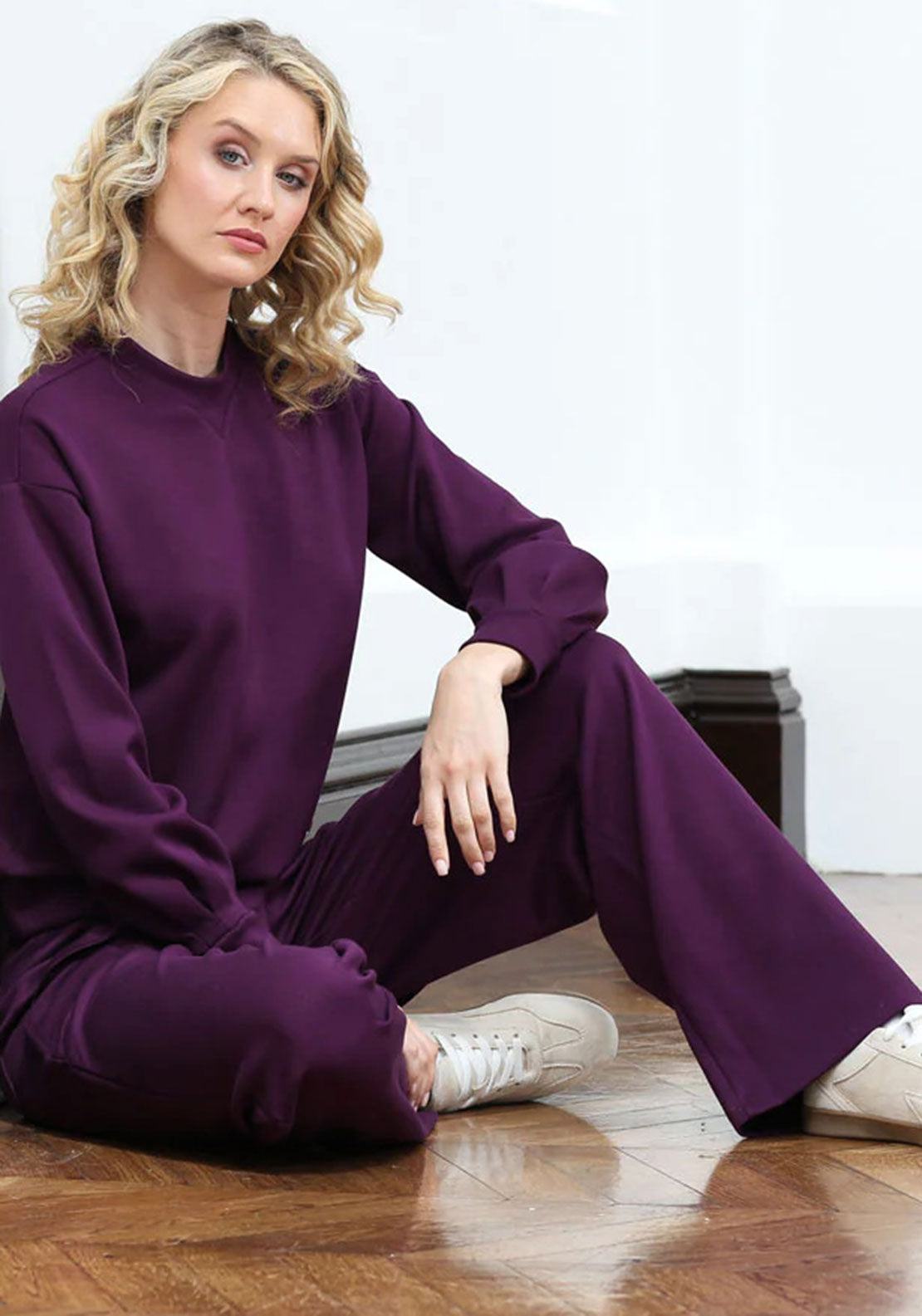 Rant & Rave Relax & Renew Juno Short Leg Joggers, Purple - McElhinneys