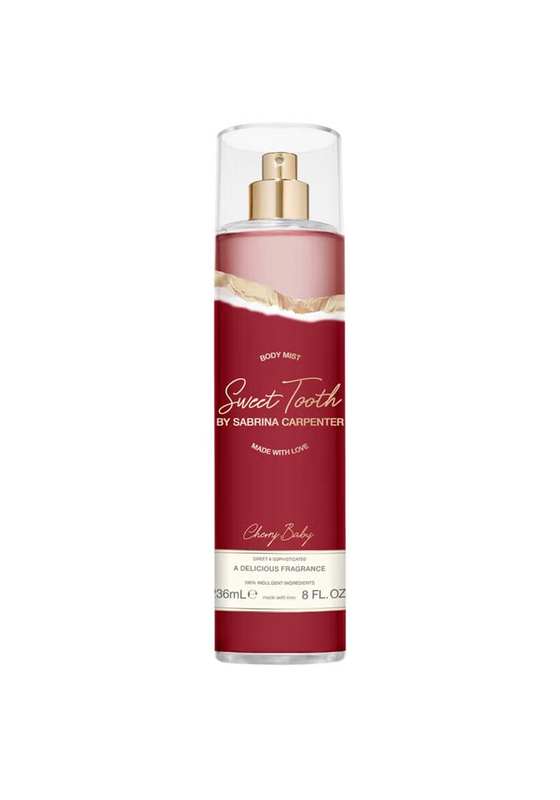 Sabrina Carpenter Sweet Tooth Cherry Baby Body Mist, 236ml - McElhinneys