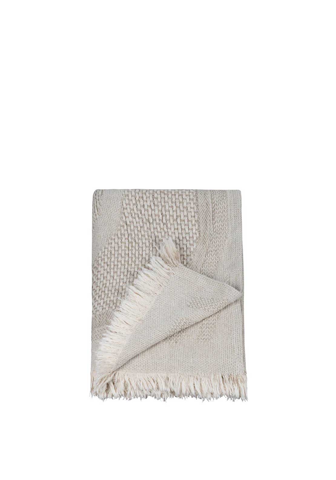 Scatterbox Amira 120x170cm Throw, Natural - McElhinneys