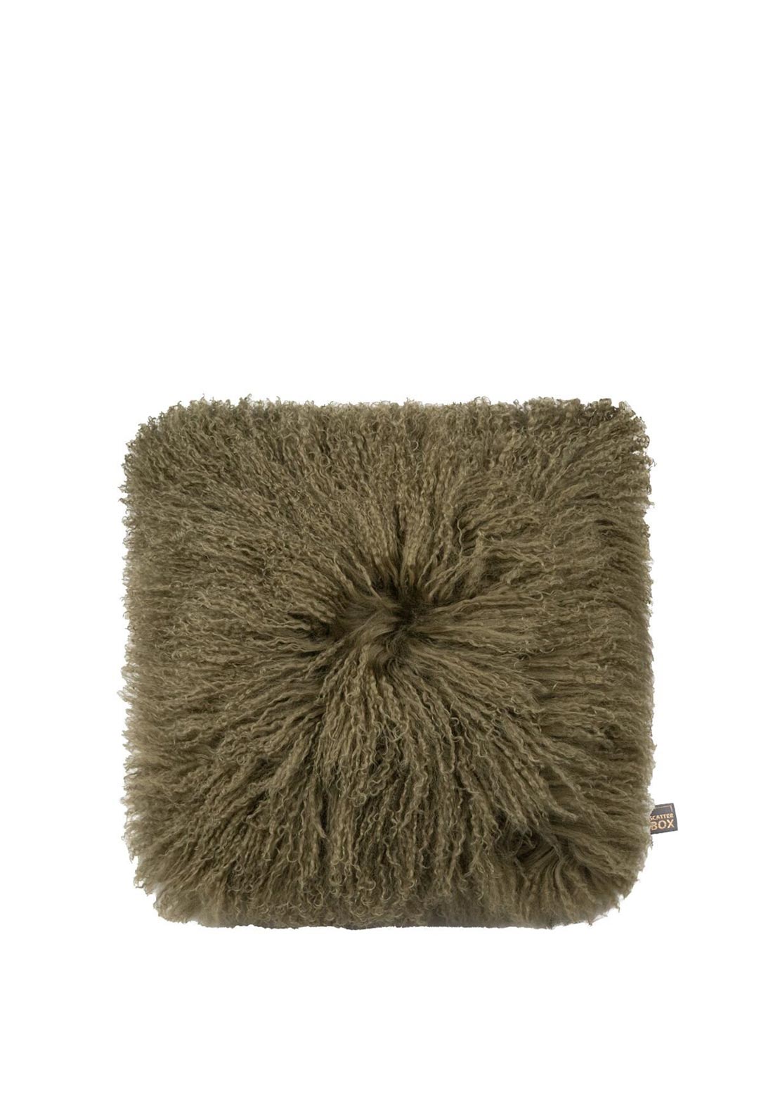 Scatter Box Aran 40x40cm Cushion, Green - McElhinneys