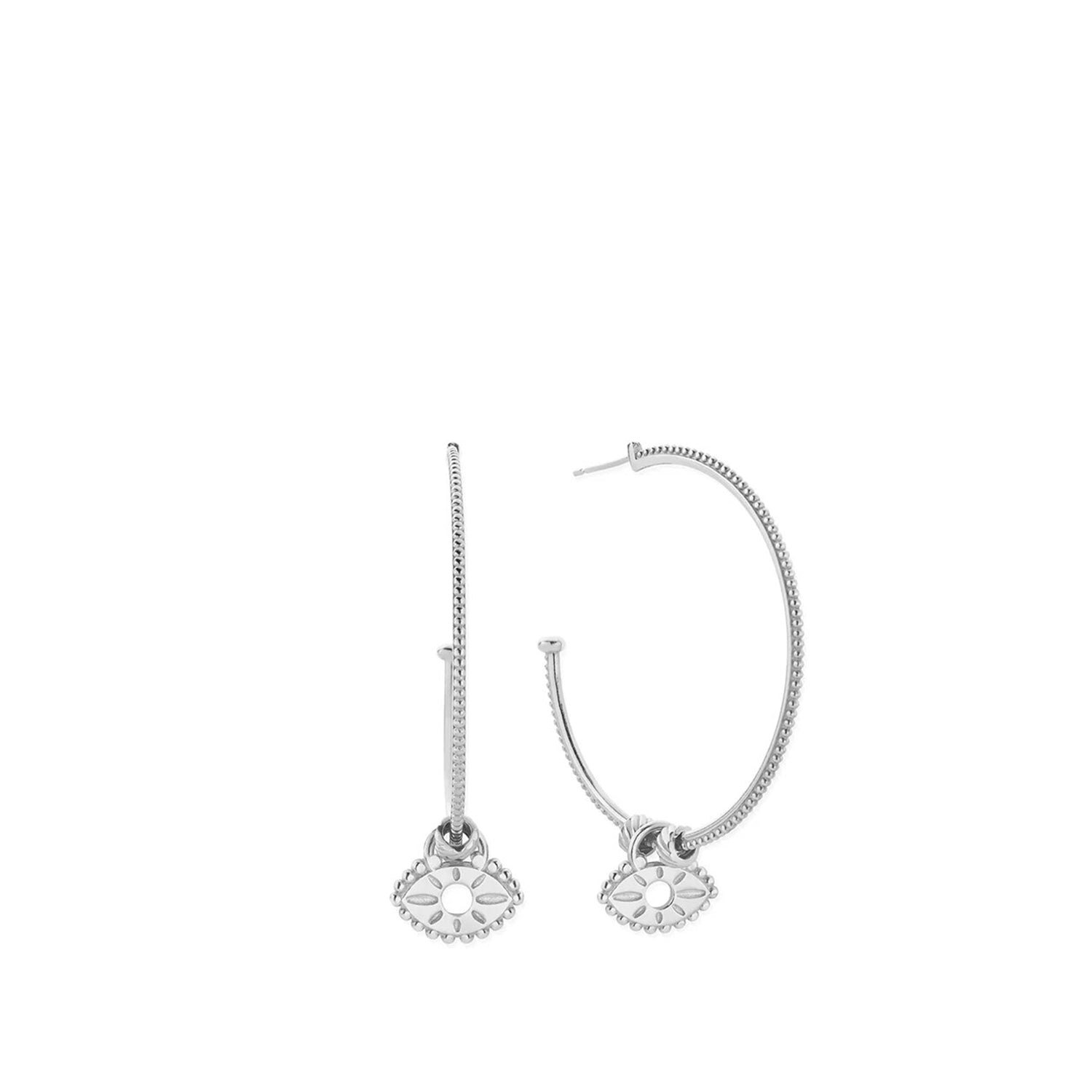 ChloBo Visionary Hoops, Silver - McElhinneys