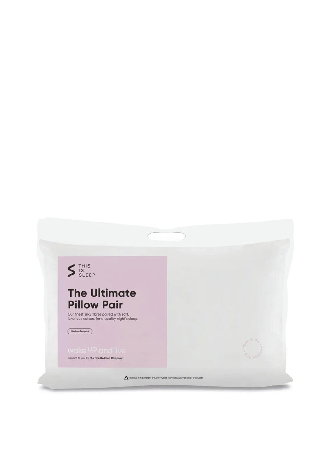 The Fine Bedding Company The Ultimate Pillow Pair - McElhinneys