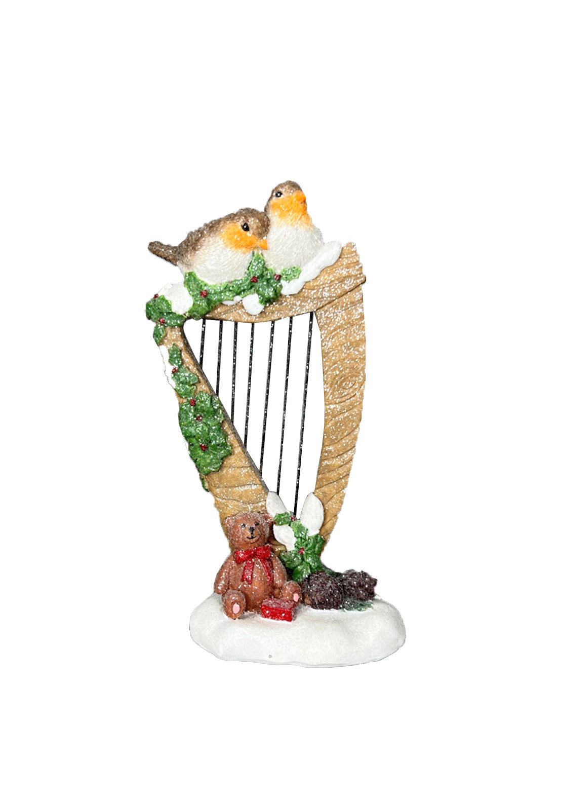 Verano Irish Christmas Harp Ornament - McElhinneys