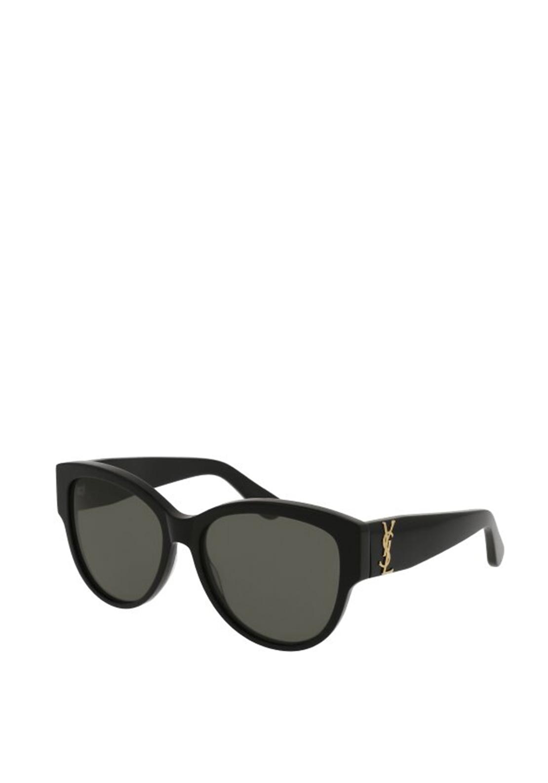 Yves Saint Laurent Ladies Monogram M3 Sunglasses, Black - McElhinneys
