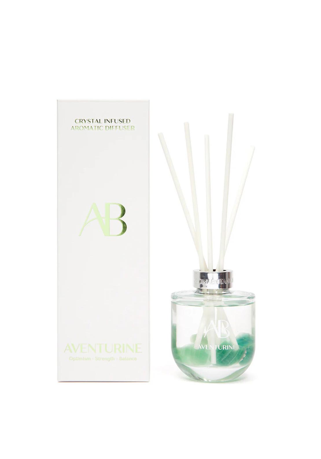Aromabotanical Aventurine Crystal Diffuser Set - McElhinneys