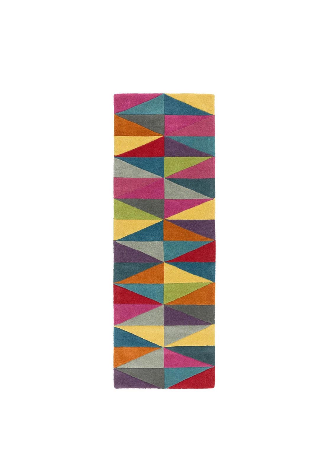 Asiatic London Funk Triangle Wool Large Runner, Multi - McElhinneys