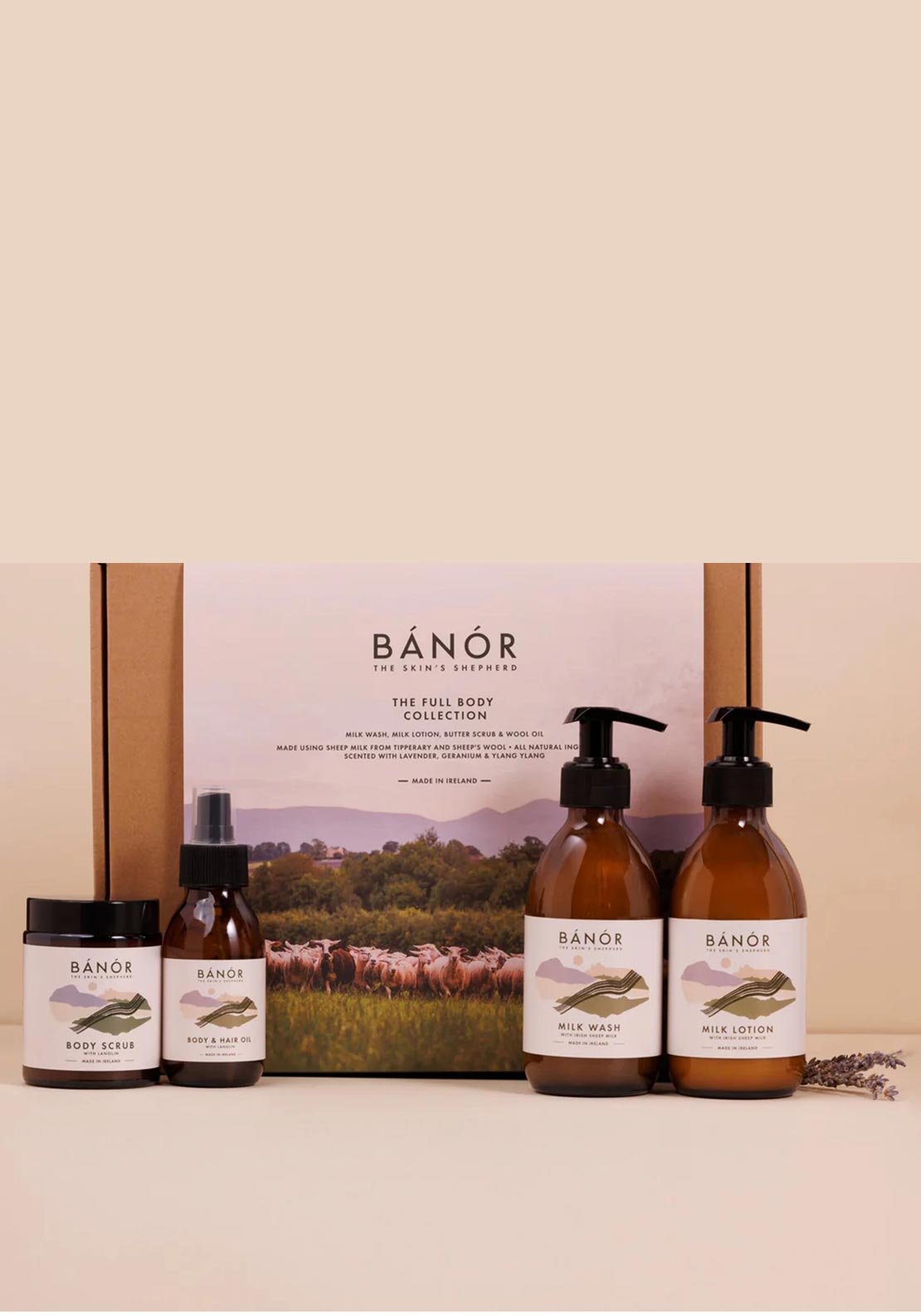 Bánór Irish Sheep Milk Full Body Collection - McElhinneys