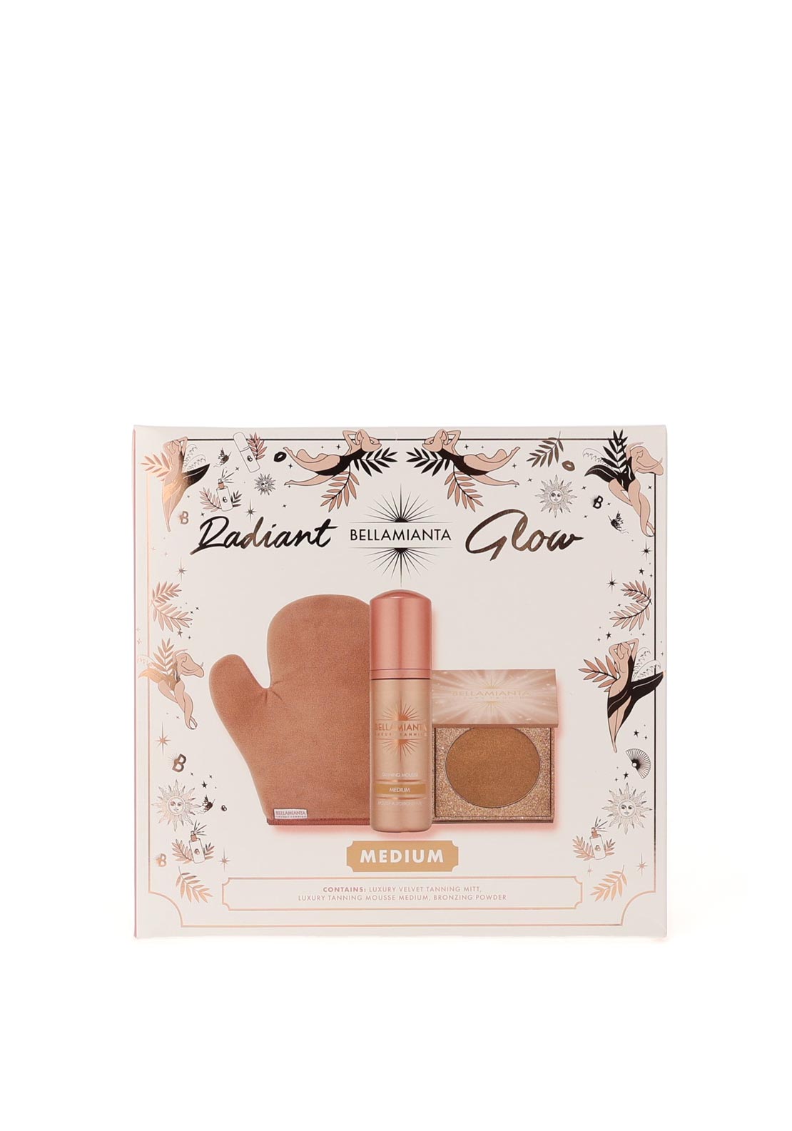 Bellamianta Radiant Glow 3 Piece Tanning Gift Set - McElhinneys