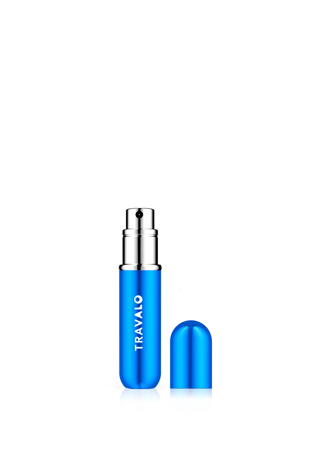 The Beauty Studio Classic Refillable Perfume Atomiser, Metallic Blue ...